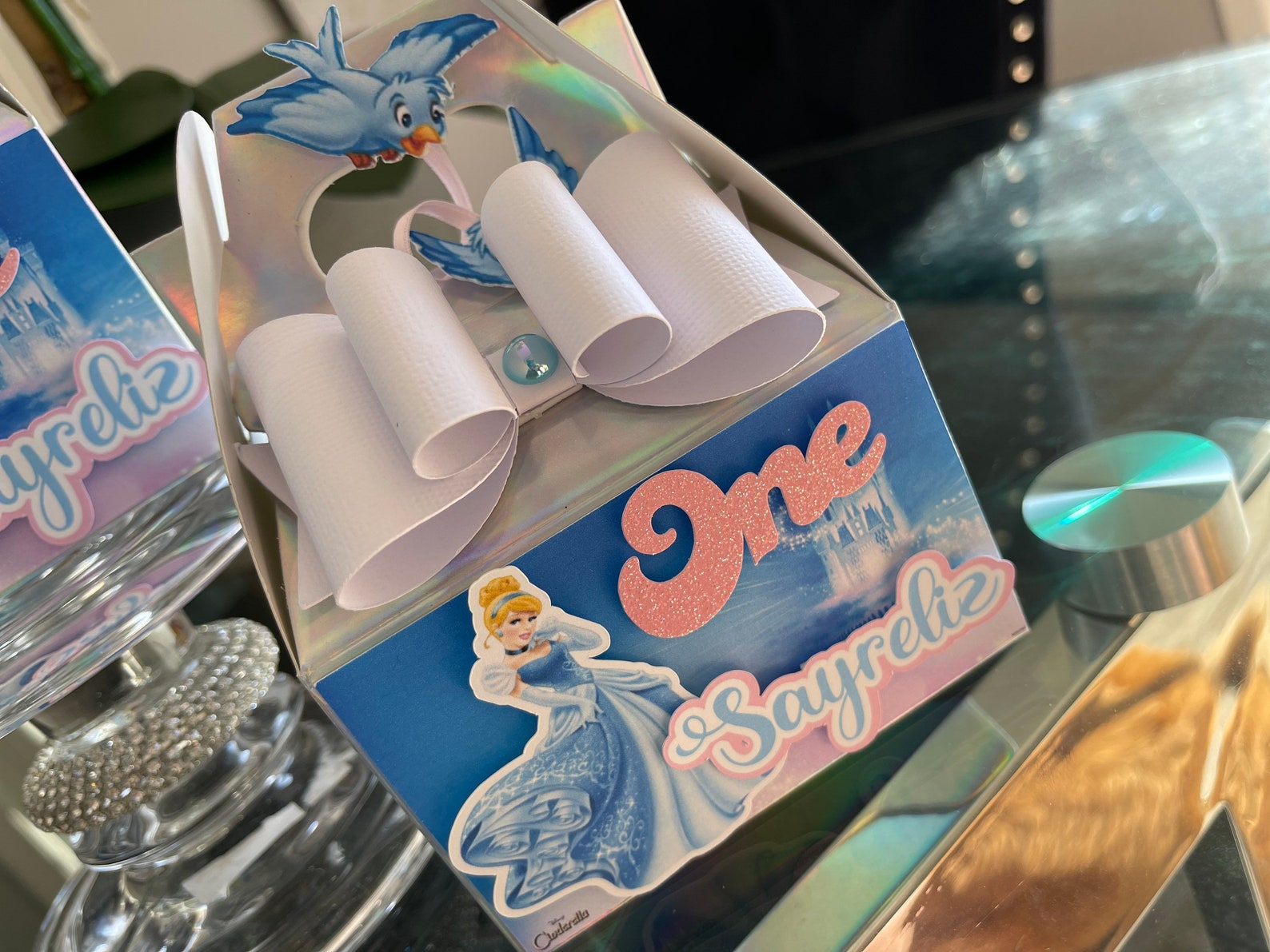 Cinderella Party Favor Box Cinderella Birthday Cinderella - Etsy