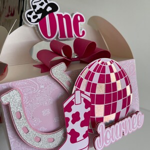 Rodeo Disco Party Favor Box, Rodeo Disco Birthday Decorations, Rodeo ...