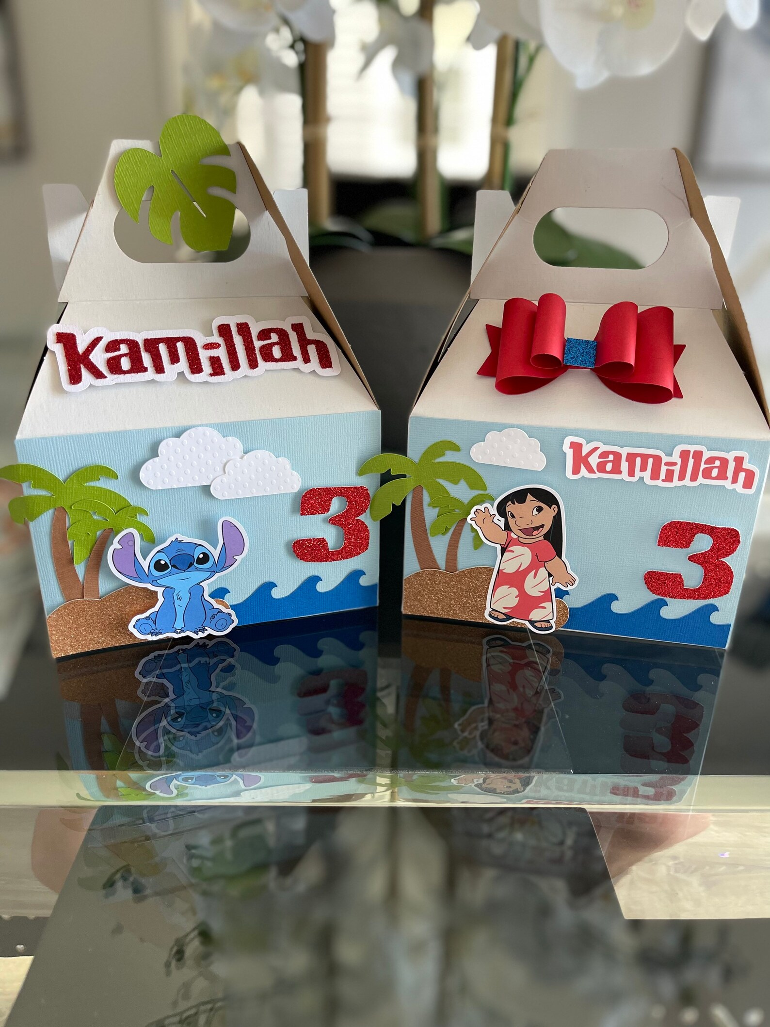 Lilo and Stitch Birthday Box Lilo and Stitch Party Favor Box - Etsy