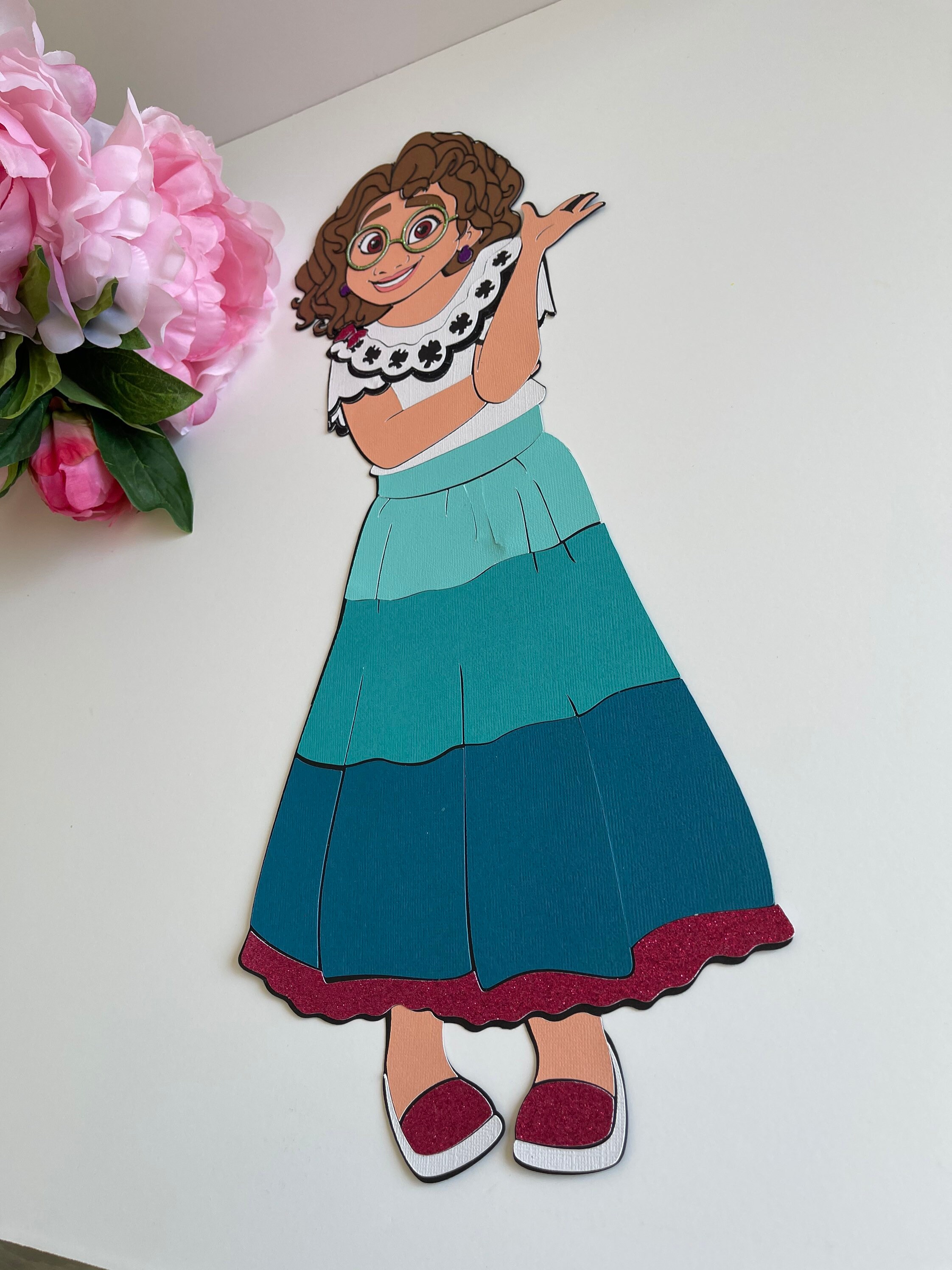 Maribel Cutouts Encanto Characters Cutouts Encanto Centerpiece Maribel ...
