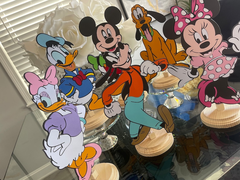 Mickey Cutouts Minnie Cutouts Pluto Cutouts Daisy Cutouts Goofy Mickey ...