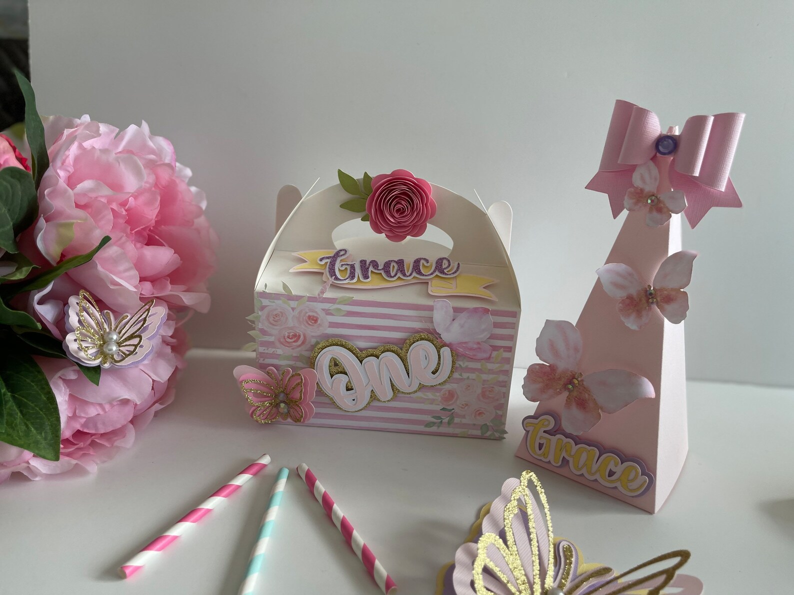 Butterfly Treat Box Butterfly Party Favor Butterfly First - Etsy