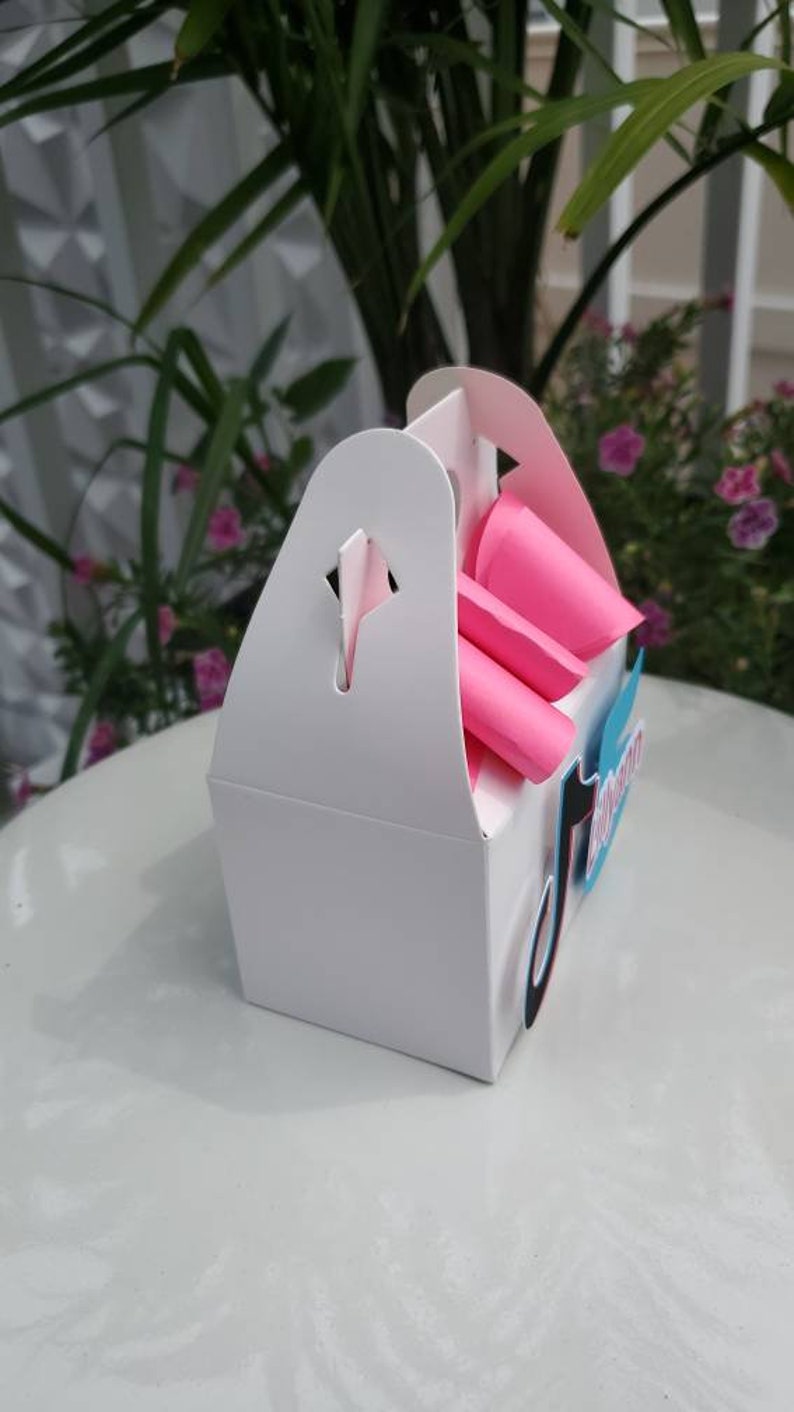 Tik Tok party favor box Tik Tok birthday box Tik Tok goody | Etsy