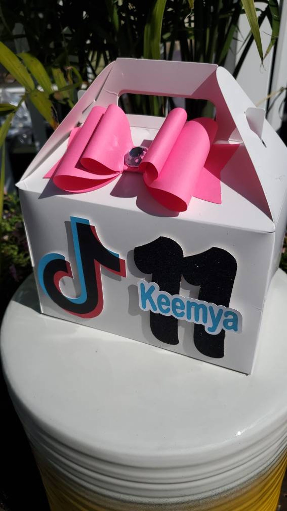 Tik tok party favor box Tik tok goody box Tik tok birthday | Etsy