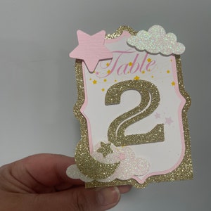 Twinkle Twinkle Little Star Table Number Twinkle Twinkle Little Star ...