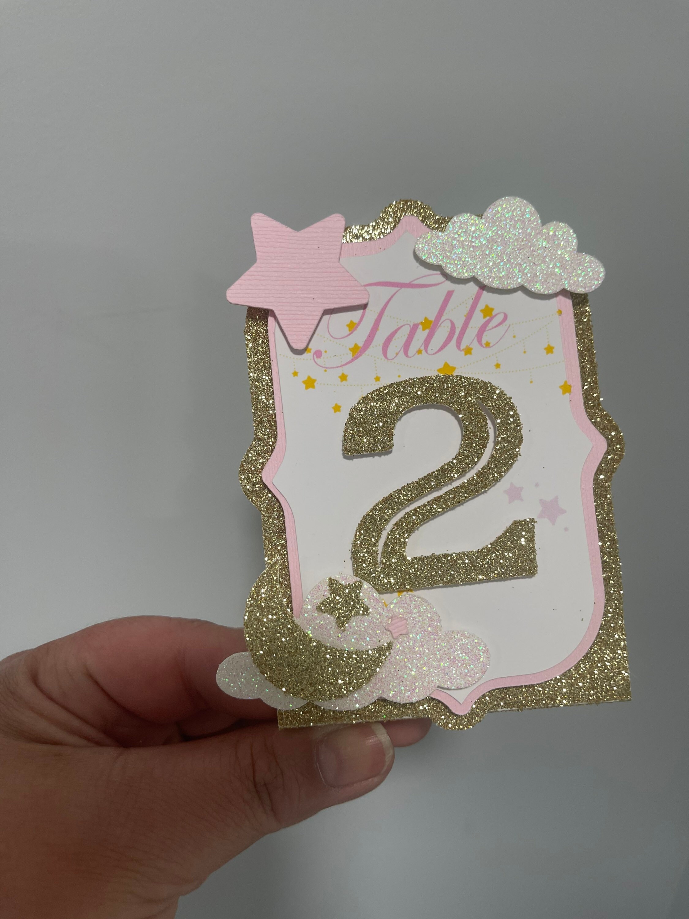 Twinkle Twinkle Little Star Table Number Twinkle Twinkle Little Star ...