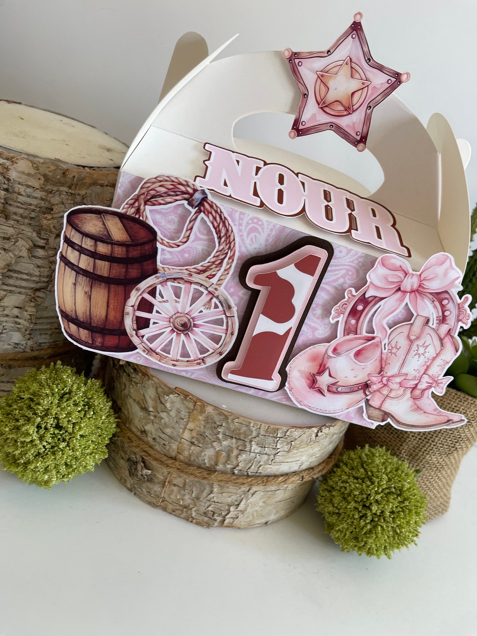 Rodeo Party Favor Box, Rodeo Birthday Decorations, Rodeo Birthday Theme ...