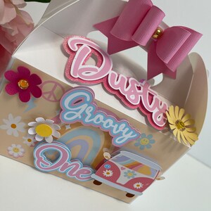 Groovy Party Favor Box, Groovy Treat Box, Two Groovy Birthday Box, One ...