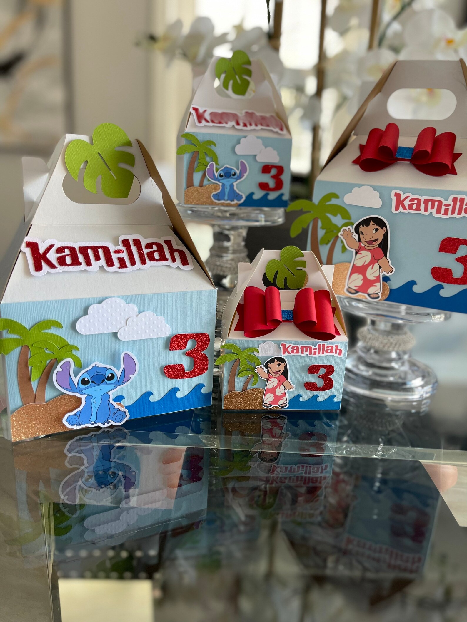 Lilo and Stitch Birthday Box, Lilo and Stitch Party Favor Box, Lilo and ...