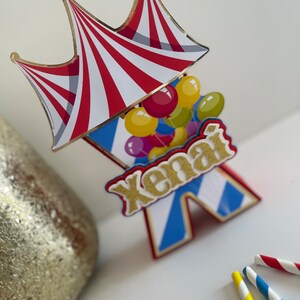 Circus 3D Letter, Circus Party Decorations, Circus Birthday Theme ...