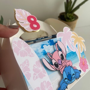 Stitch and Angel Party Favor Box, Stitch Party Favor Box, Stitch and ...