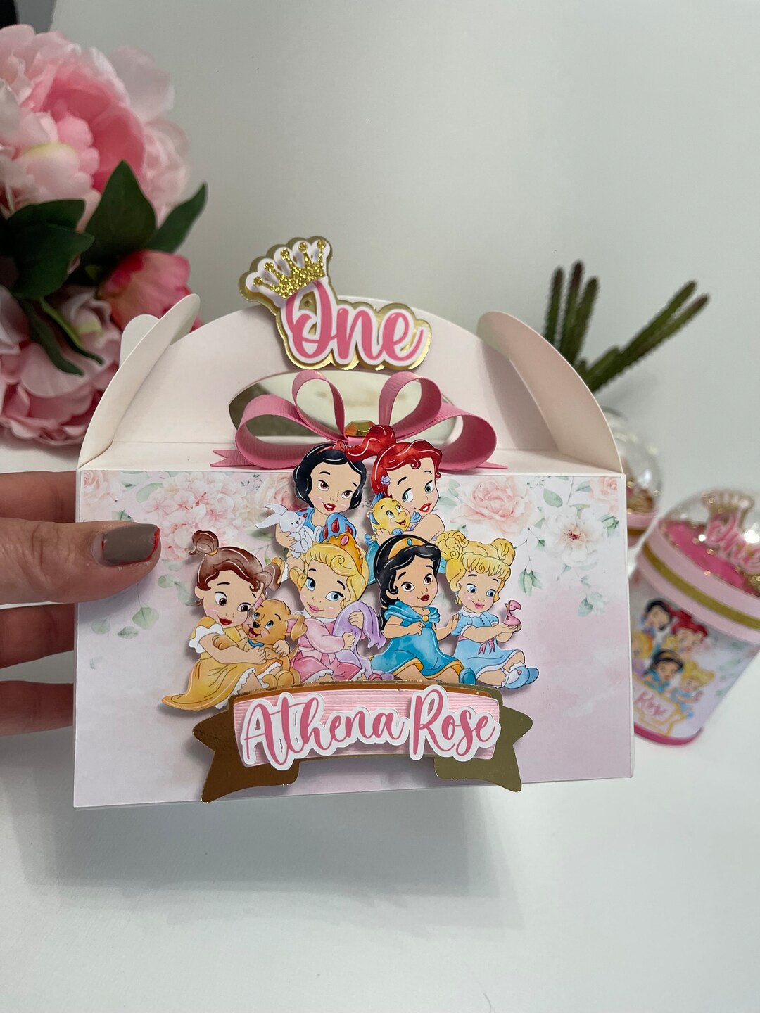 Baby Princess Party Favor, Baby Princess Birthday Decoration, Baby ...