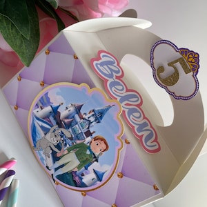 Sophia the First Party Favor Box, Sophia the First Party Decorations ...
