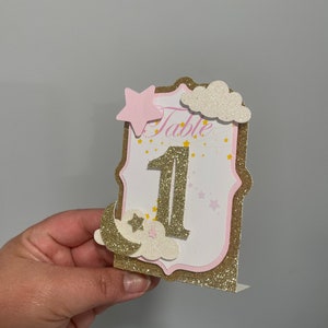 Twinkle Twinkle Little Star Table Number Twinkle Twinkle Little Star ...