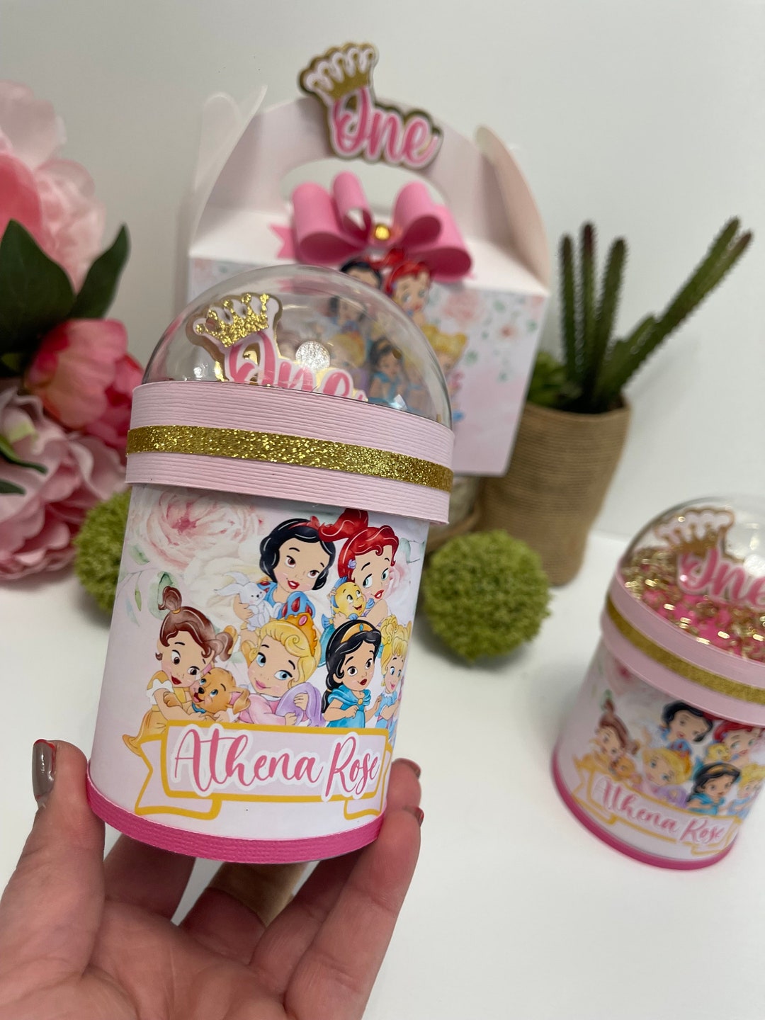 Baby Princess Birthday Box, Baby Princess Party Favor, Baby Princess ...