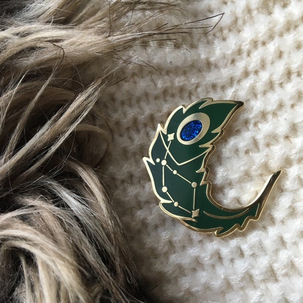 Phoenix Pin - Etsy