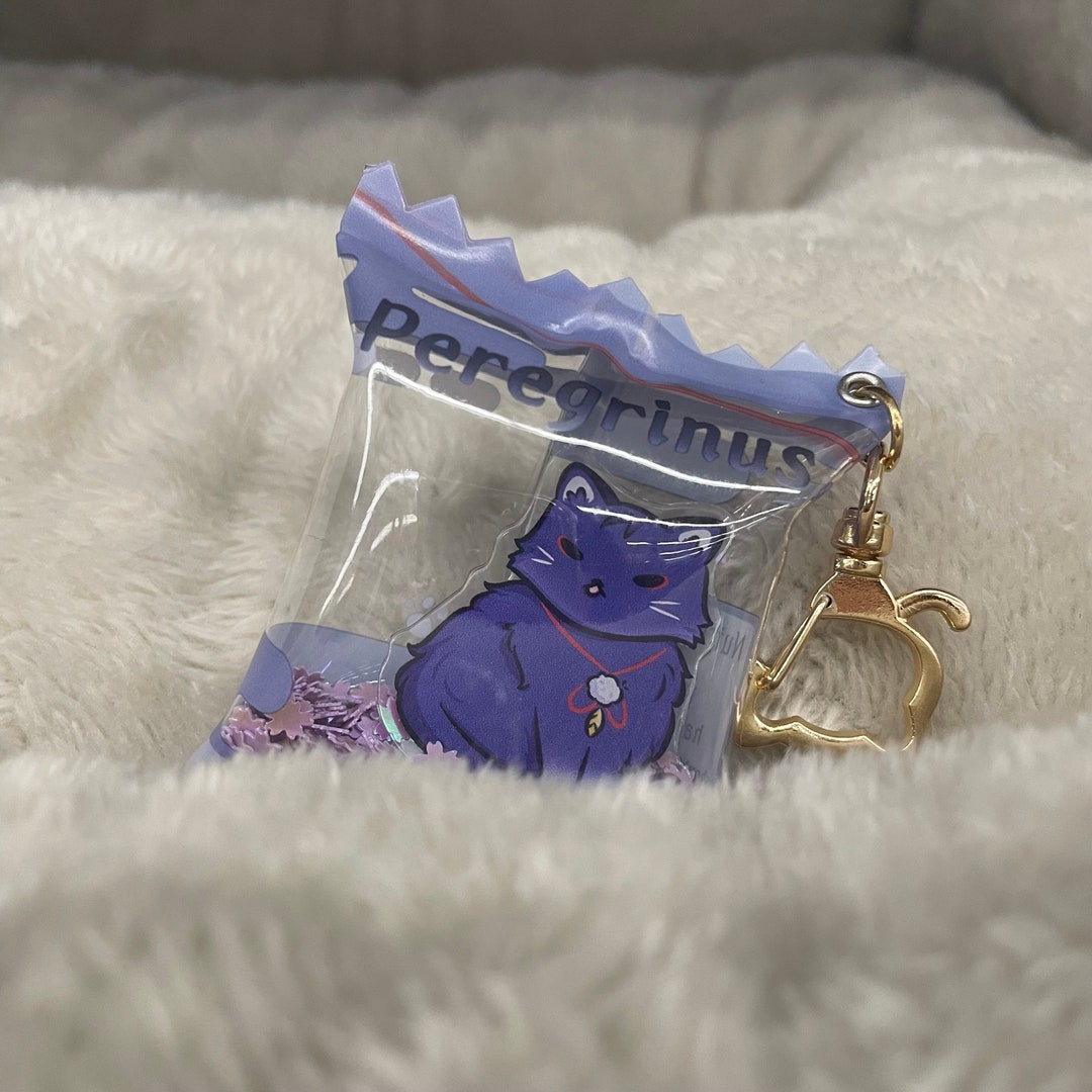 Scaramouche Candy Keychain Peregrinus Genshin Candy Bag Charm, Wanderer ...