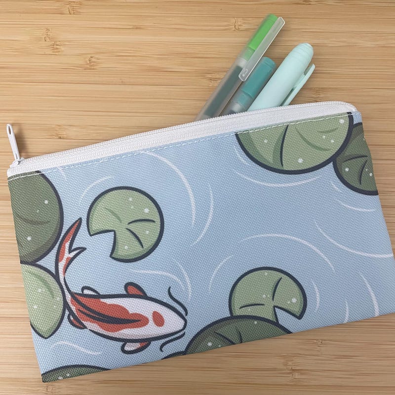 Fish Pencil Case - Etsy