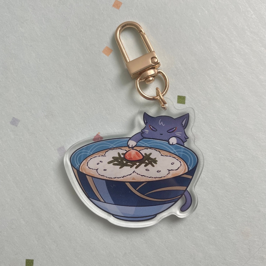 Genshin Scarameow Keychain - Shimi Chazuke - Etsy