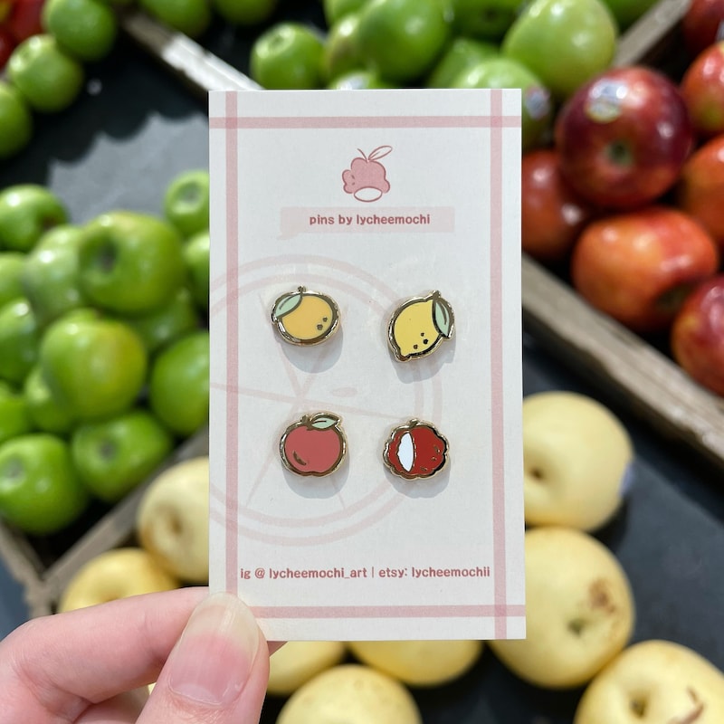 Fruit Pin - Etsy