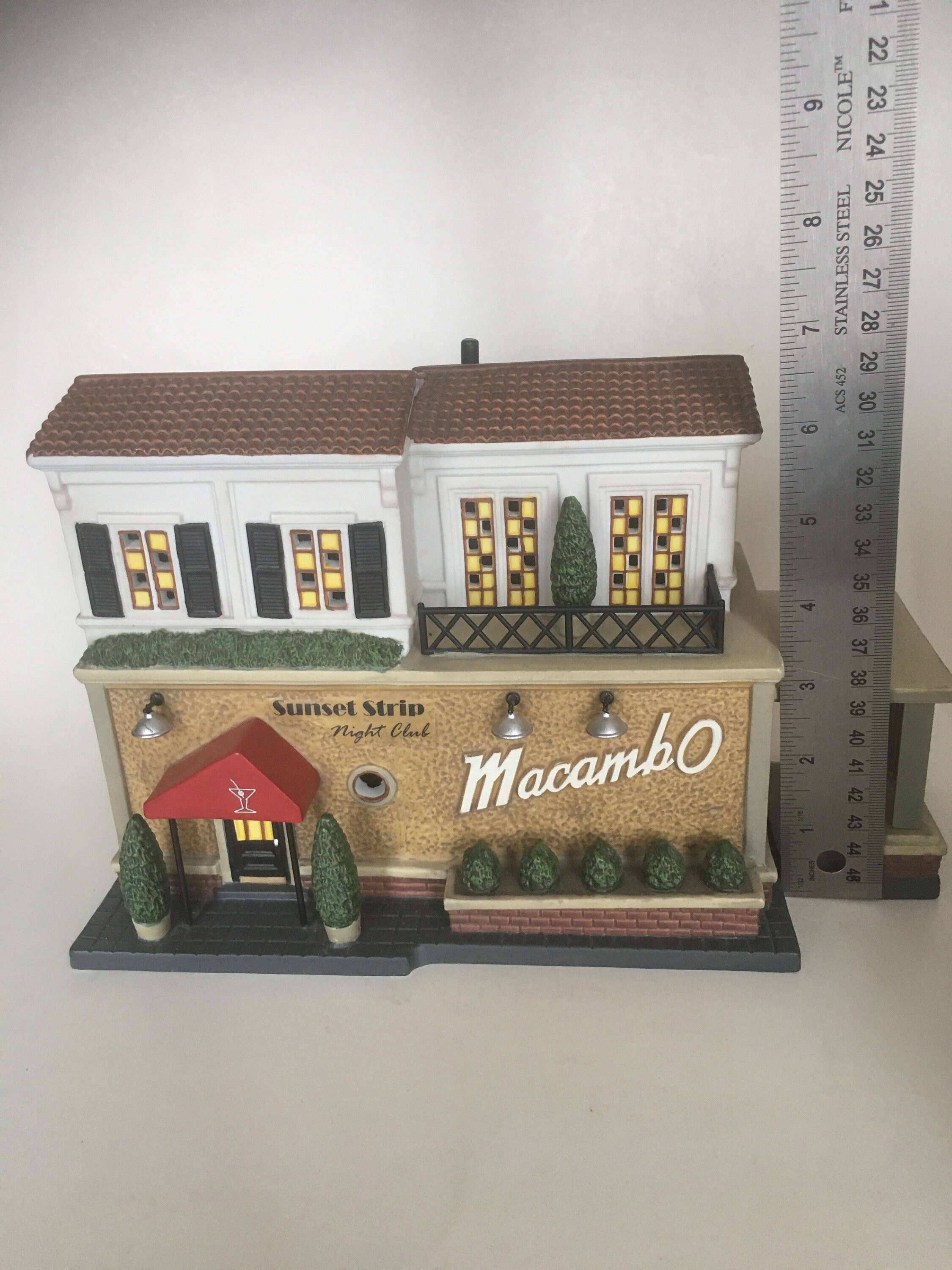 Department 56 Christmas in the City Series the Macambo Sunset Strip ...