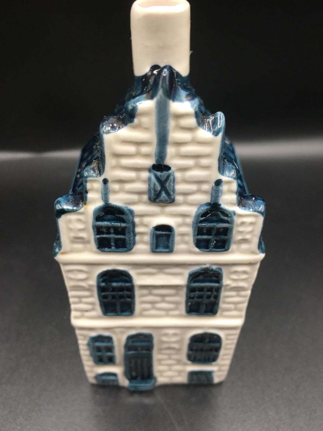 KLM Blue Delft Miniature House #22 Rynbende Distilleries Holland Empty ...
