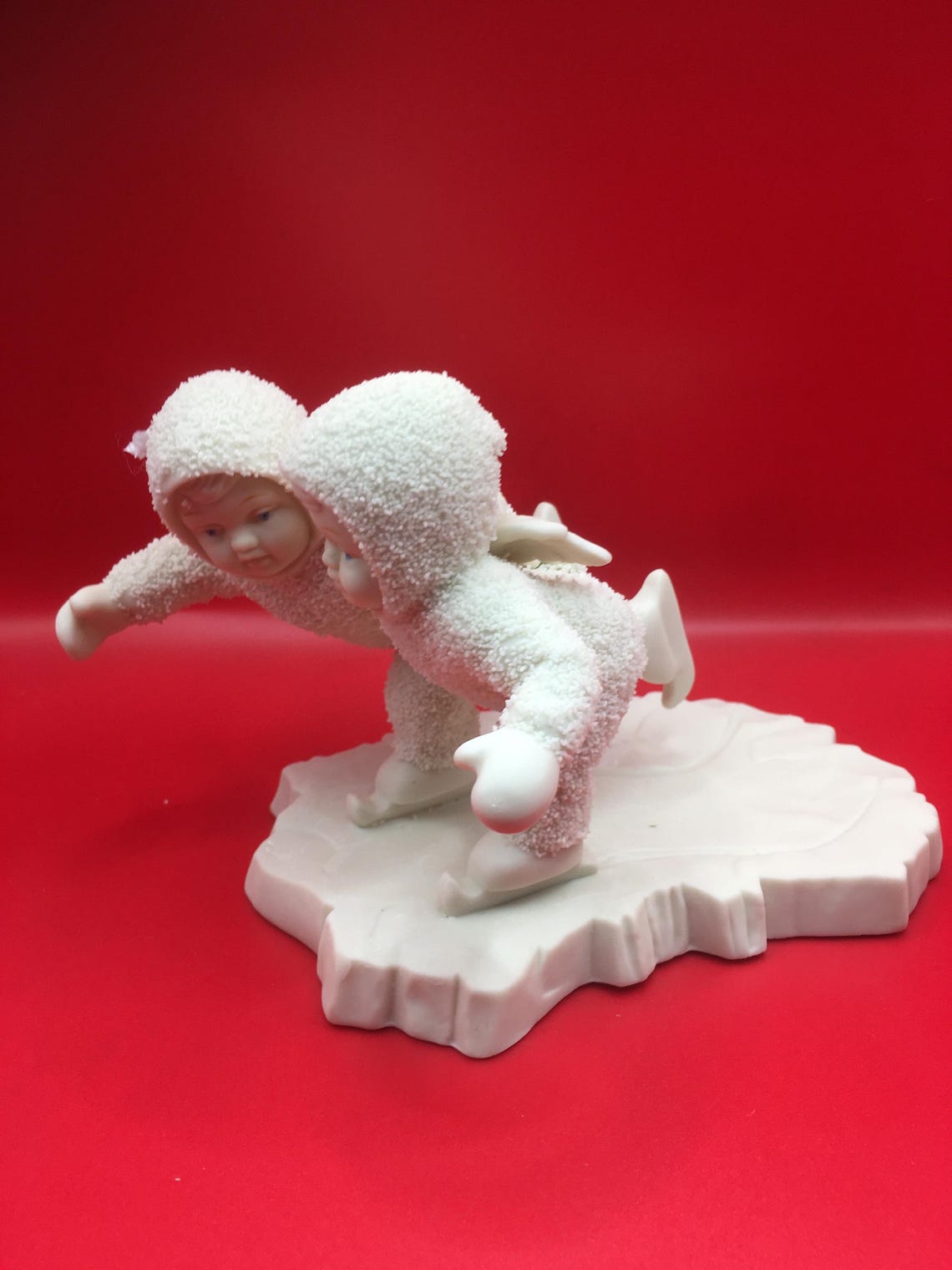 Department 56 Snowbabies "we Make a Great Pair" Ice Skating Figurine ...