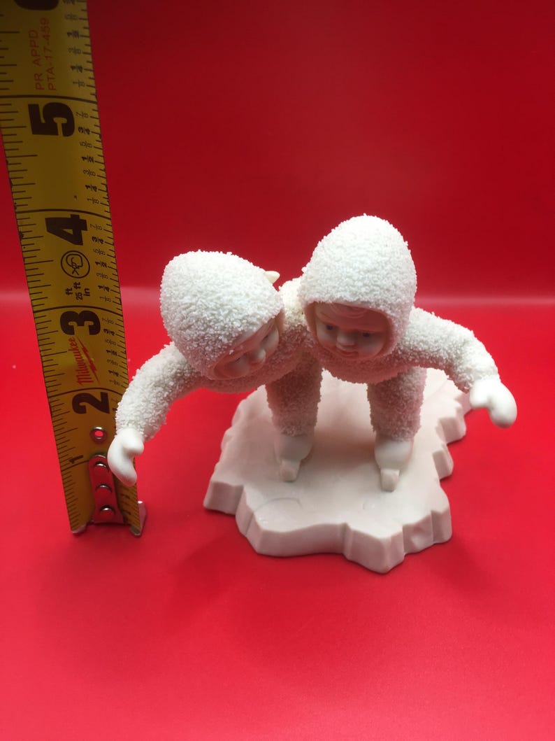 Department 56 Snowbabies "we Make a Great Pair" Ice Skating Figurine ...