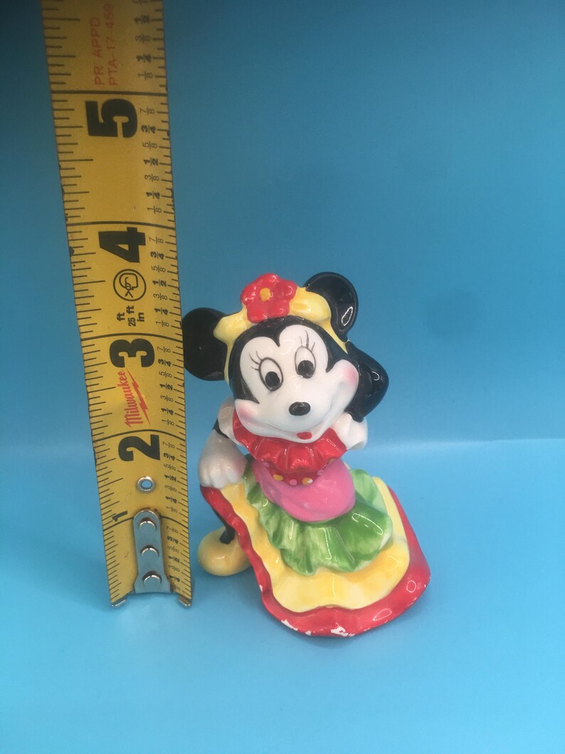 Vintage Walt Disney Japan Minnie Mouse Spanish Latin Flamenco Dancer ...