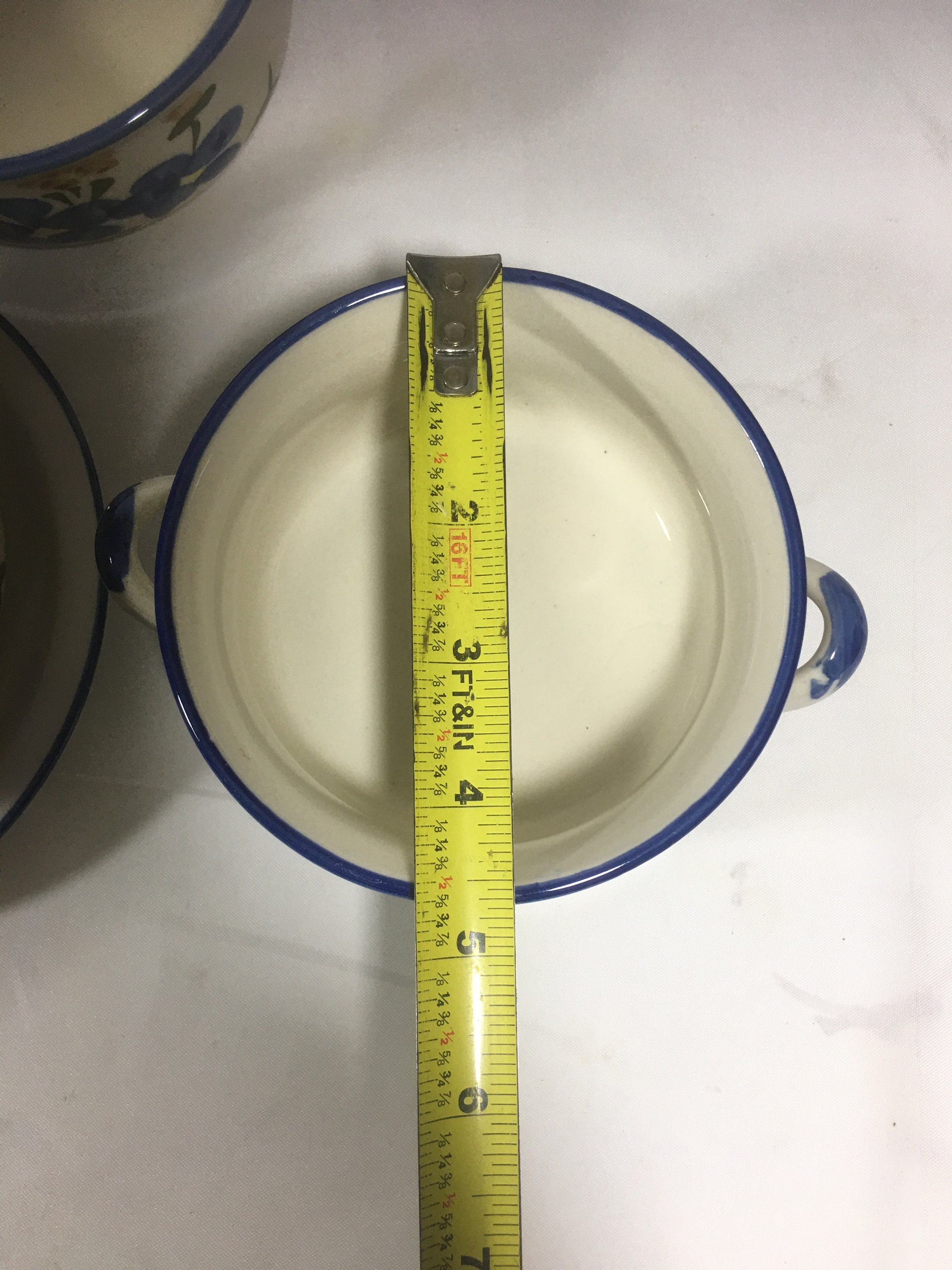 Lot of 8 Chi Kiang Stoneware China Soup Bowls With Plates. - Etsy