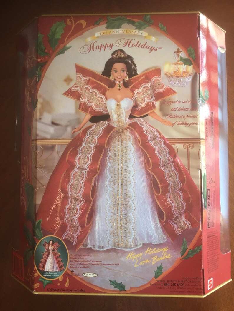 Mattel Special Edition Barbie Happy Holiday Doll No.17832 - Etsy