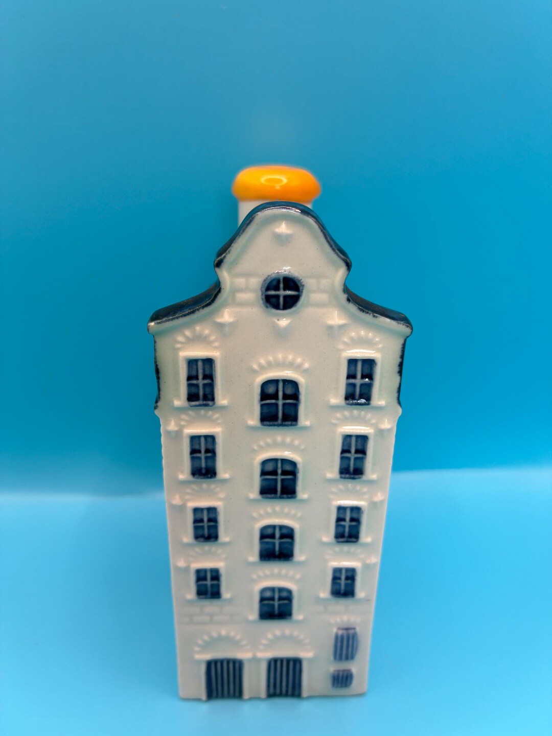 KLM Blue Delft Miniature House #33 Royal Distilleries Holland Empty. - Etsy