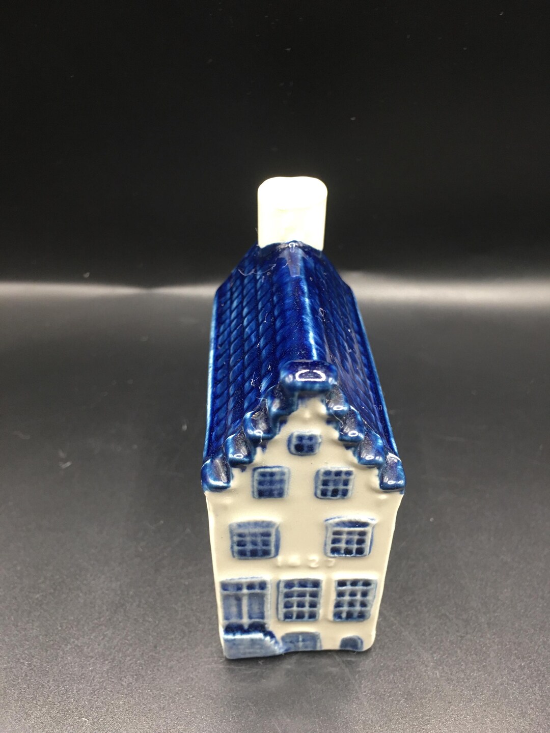 KLM Blue Delft Miniature House 2 Rynbende Distilleries Holland Empty - Etsy