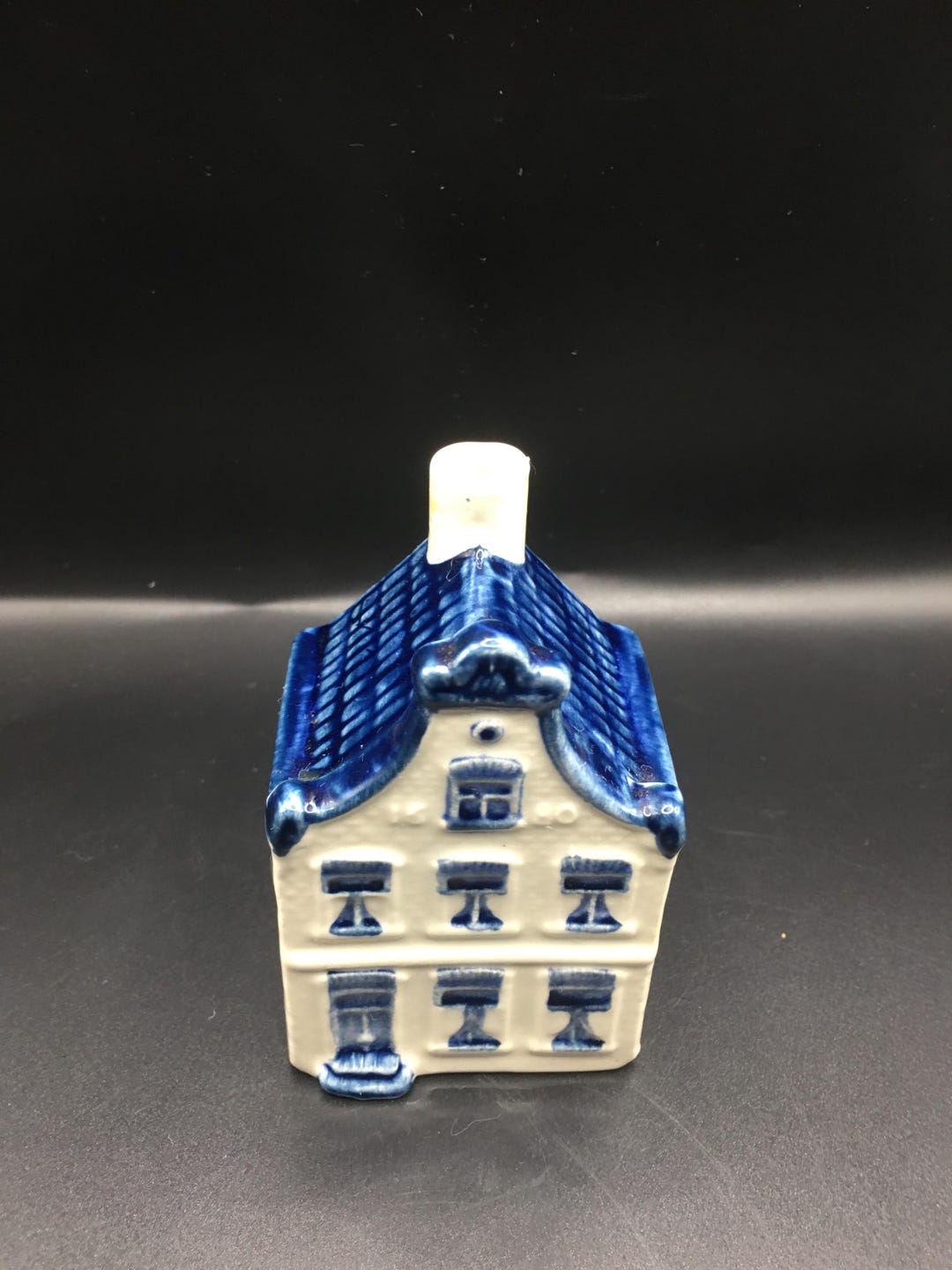 KLM Blue Delft Miniature House 5 Rynbende Distilleries Holland Empty - Etsy