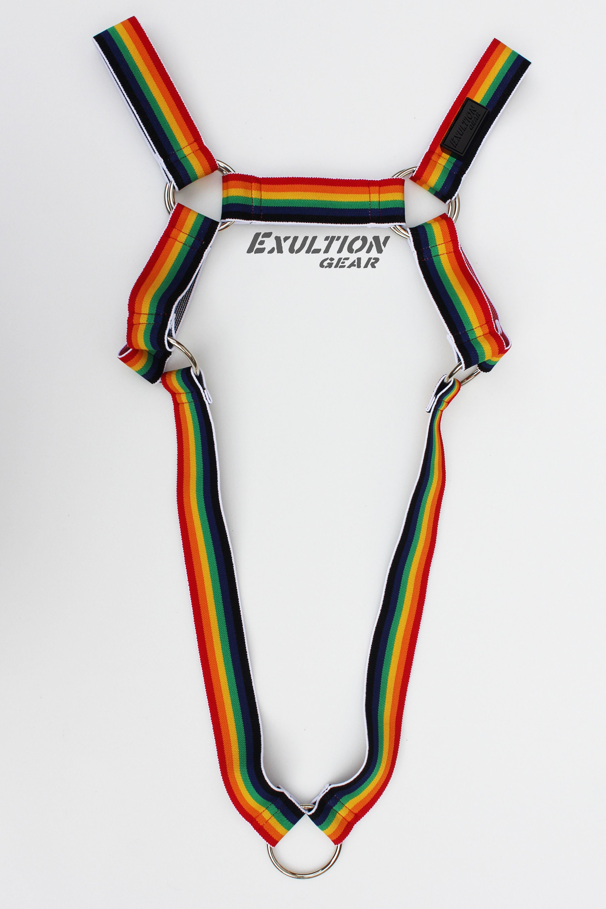 Elastic Rainbow Full Body Harness - Etsy