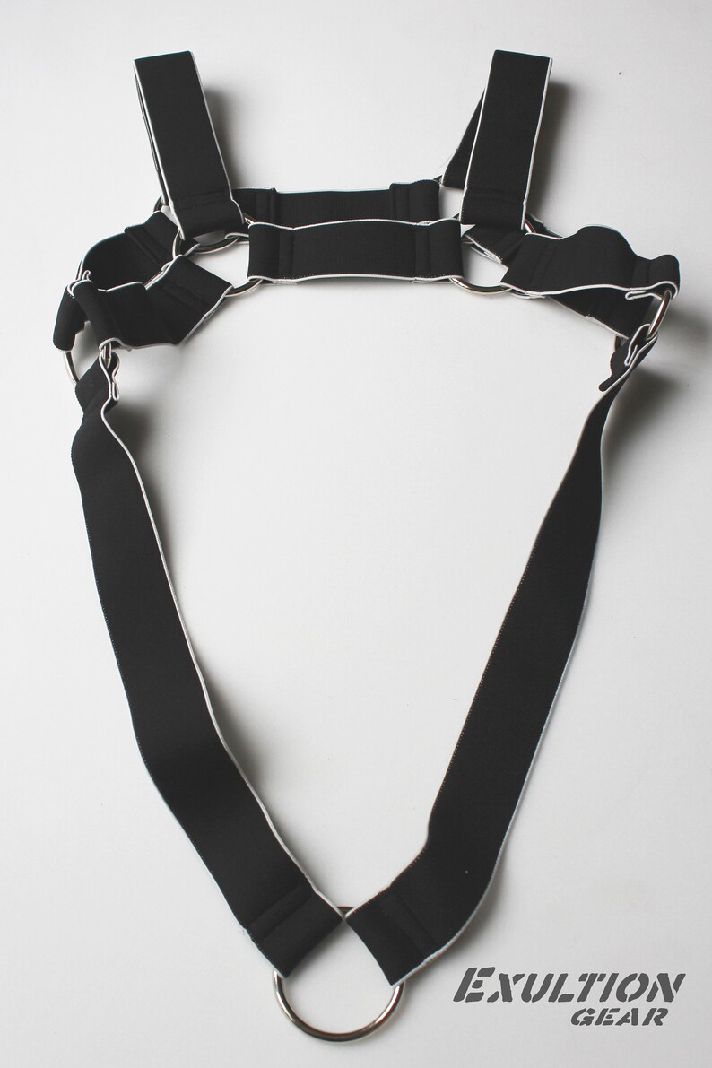 Full Body Coloured Edge Elastic Harness - Etsy