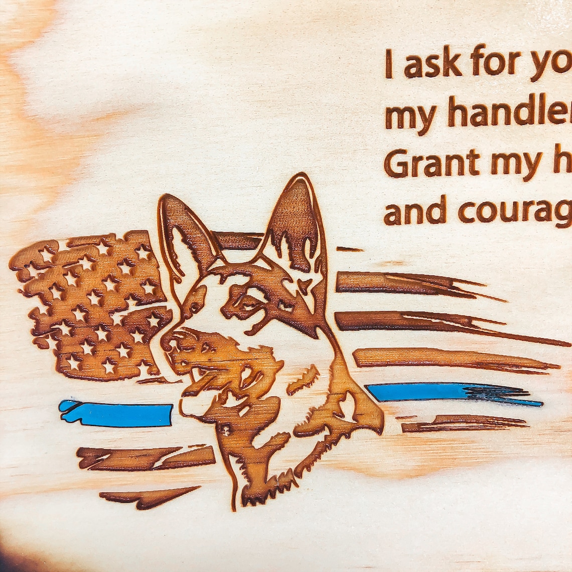 K9 Police Dog Prayer Plaque Graduation Gift K9 Officer - Etsy