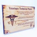 Vet Tech Prayer Plaque Veterinary Technician Appreciation - Etsy