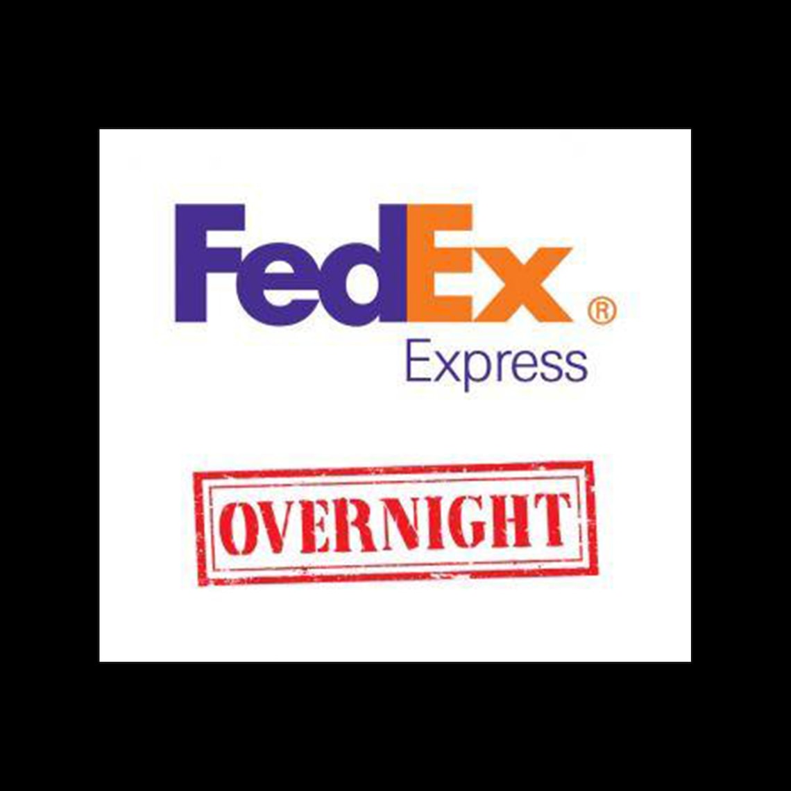 Fedex Overnight Plaque - Etsy