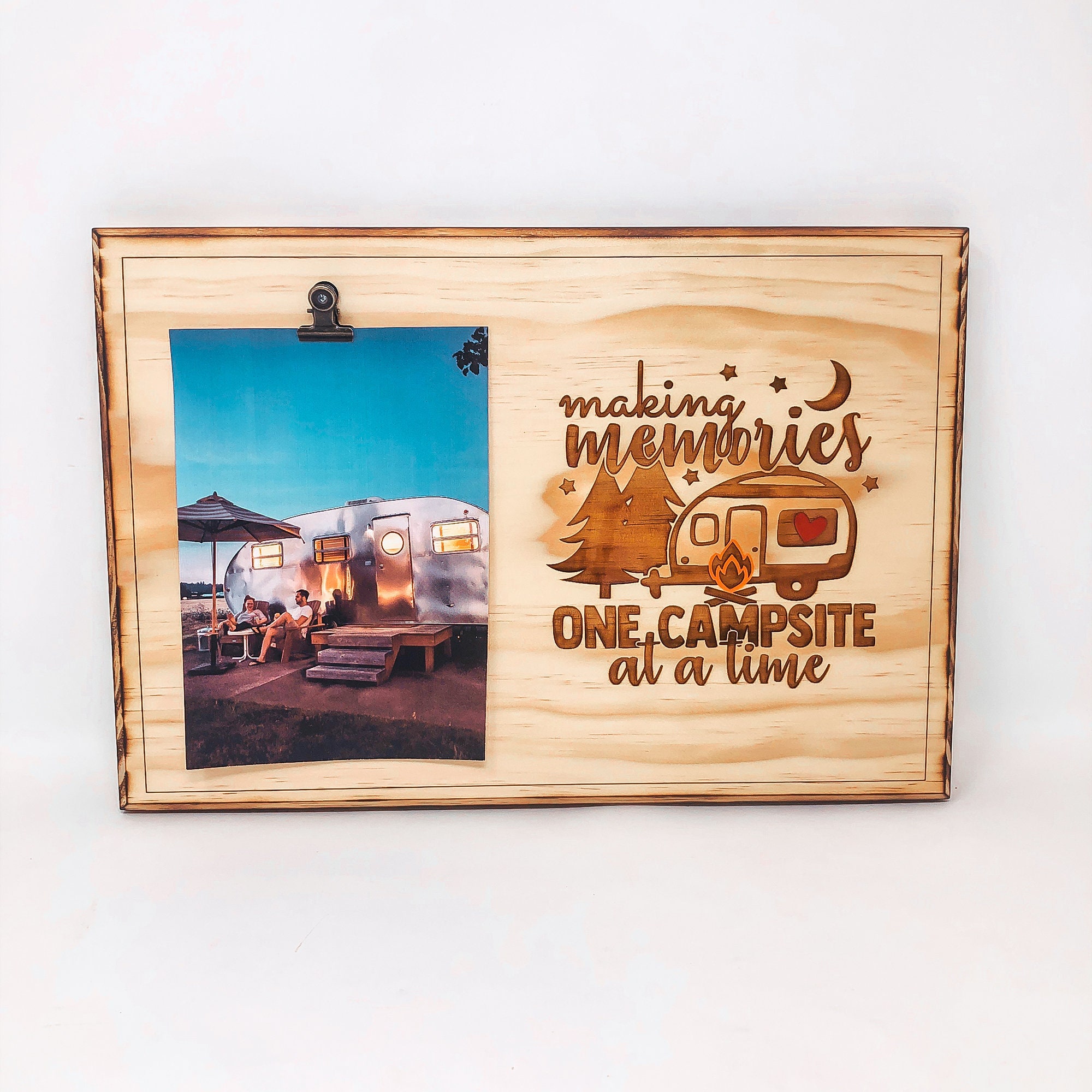 Interchangeable Camping Picture Frame Camping Memory Camper | Etsy