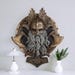3D Viking Panel, Bronze Plated Polystone Wall Decor - Etsy UK