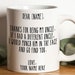 Dear Uncle Mug Thanks for Being My Uncle Funny Uncle Mug - Etsy