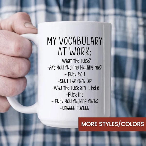 Glass My Vocabulary at Work - Etsy