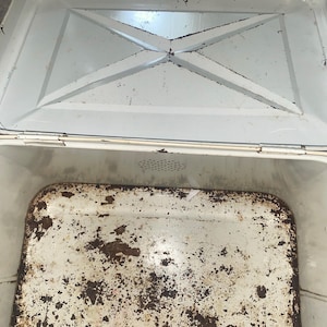 Vintage Mid Century Colorware NC Tin Breadbox W Floral Motif - Etsy