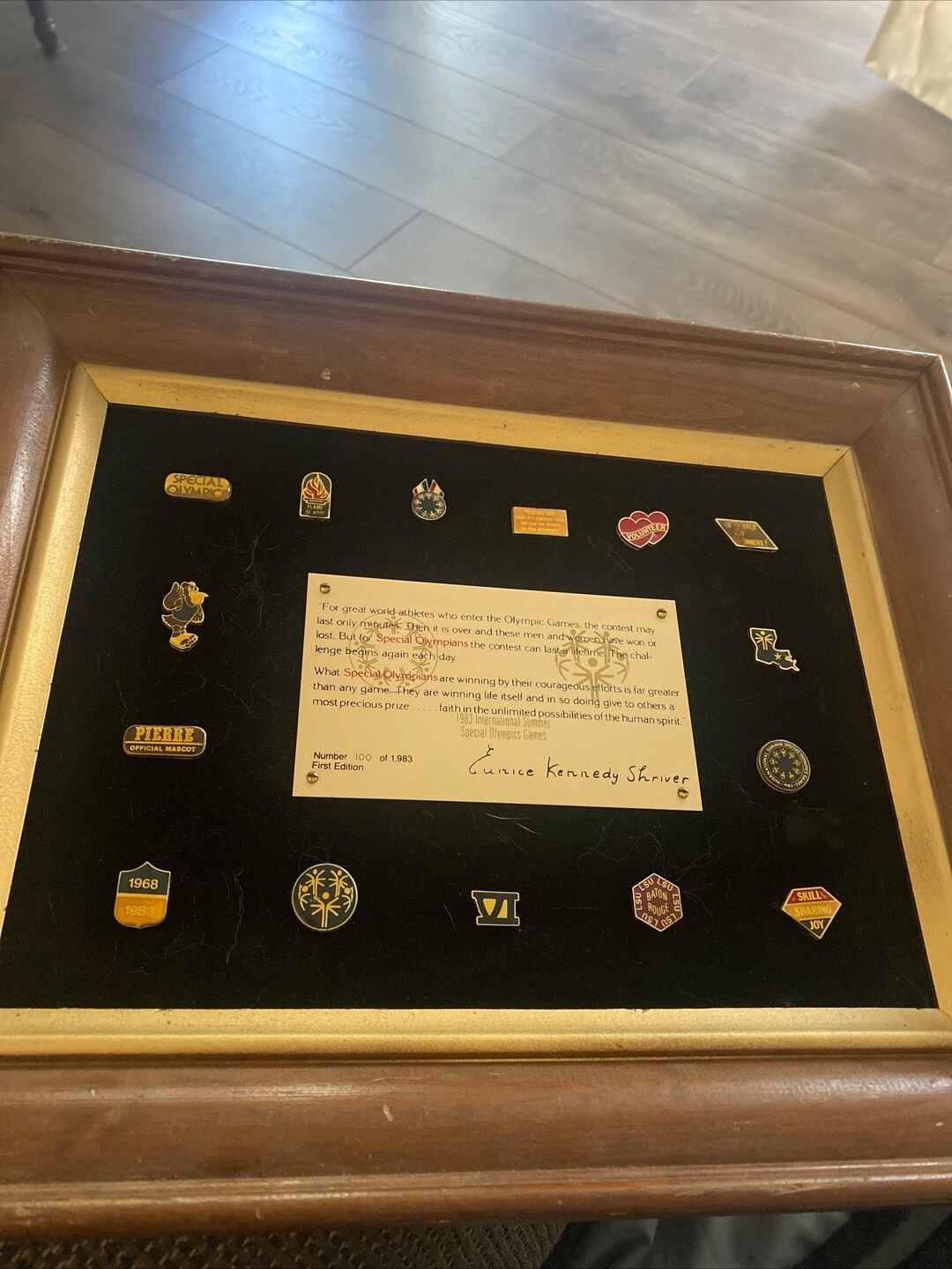 Vtg 1983 Commemorative Pin Collection Special Olympics & International ...