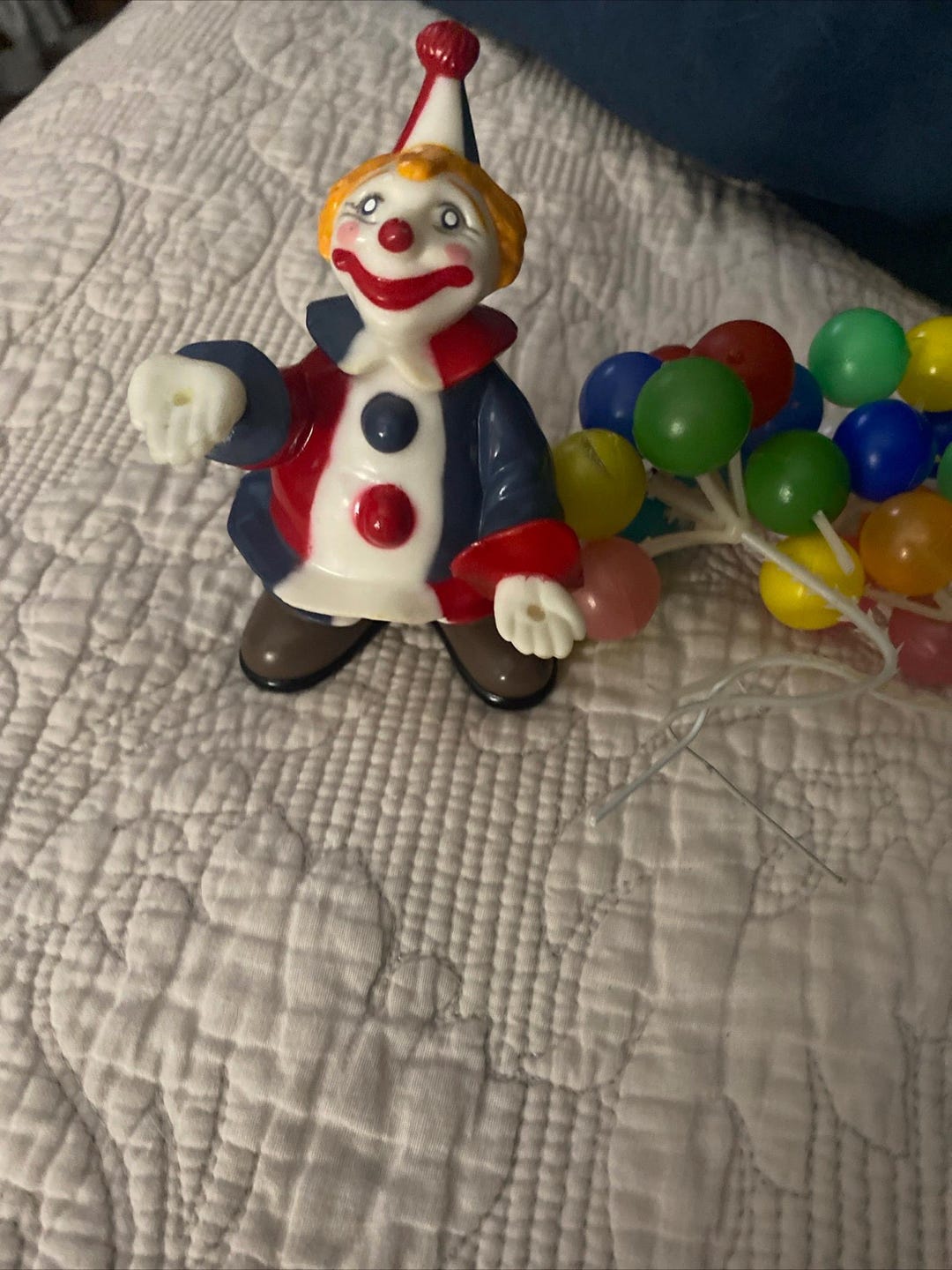 Vintage 1977 Wilton Cake Topper Clown Cake Topper Plastic Figure 5 1316 ...