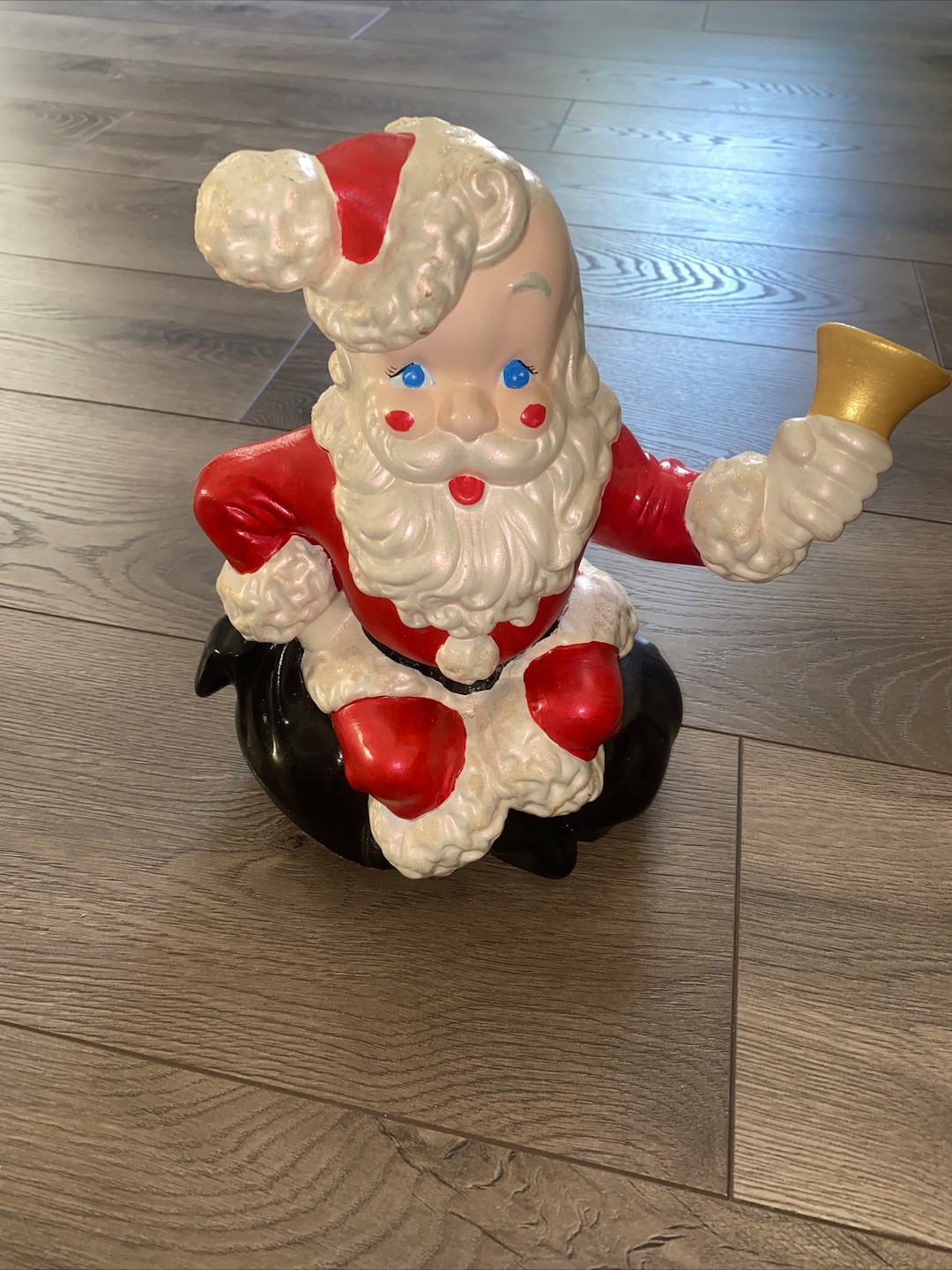 Vintage Atlantic Mold Santa Claus Christmas Ceramic - Etsy