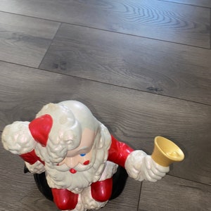 Vintage Atlantic Mold Santa Claus Christmas Ceramic - Etsy