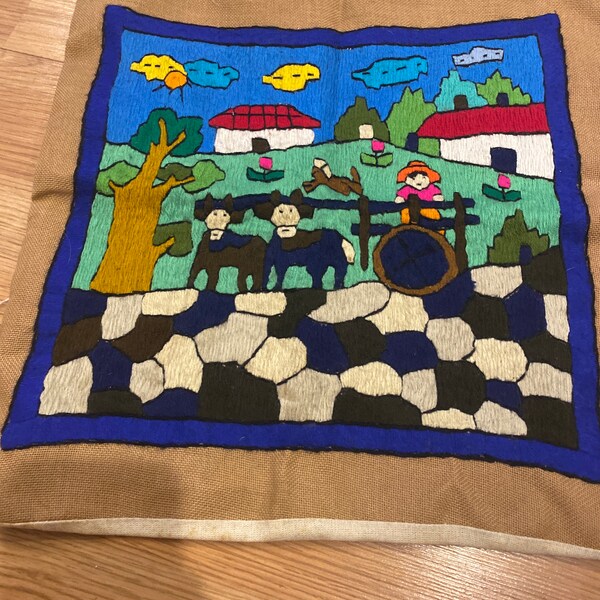 Mexican Needlepoint - Etsy