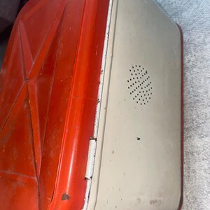 Vintage Mid Century Colorware NC Tin Breadbox W Floral Motif - Etsy